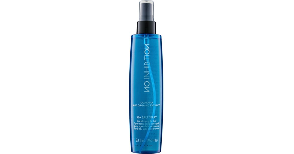 No Inhibition Guarana and organic extracts Spray for beach effect ...