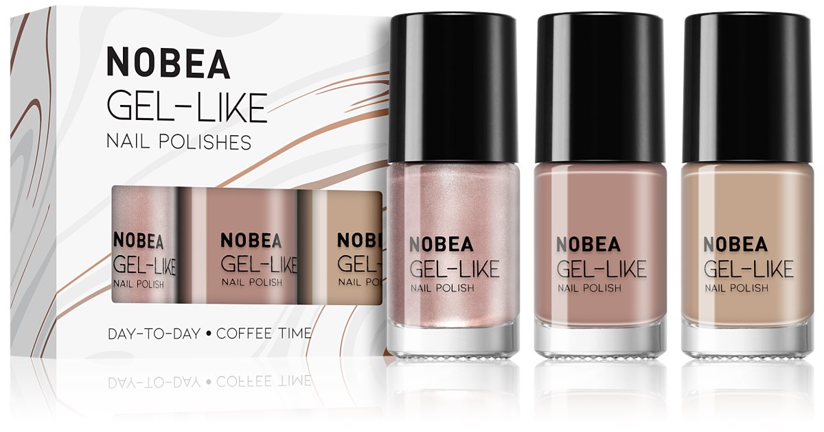 NOBEA Day-to-Day Fresh Frost Set conjunto de esmaltes de uñas | notino.es