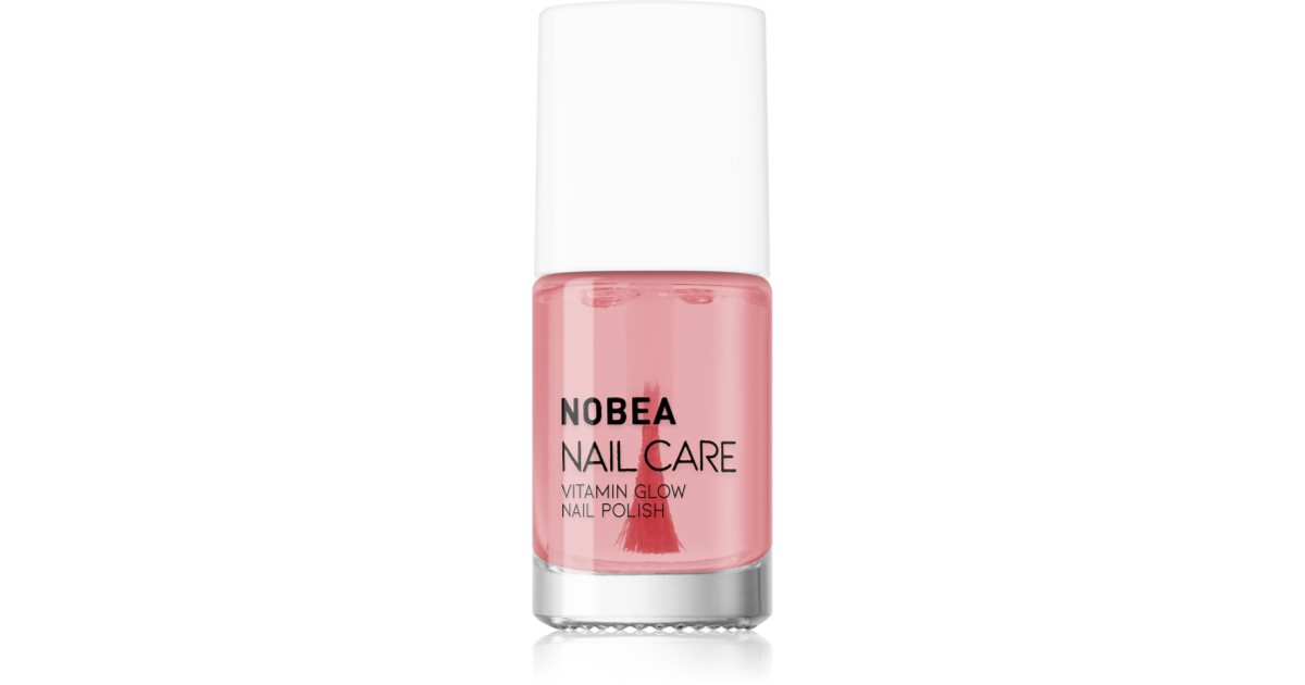 NOBEA Nail Care Vitamin Glow Nail Polish vernis à ongles traitant ...