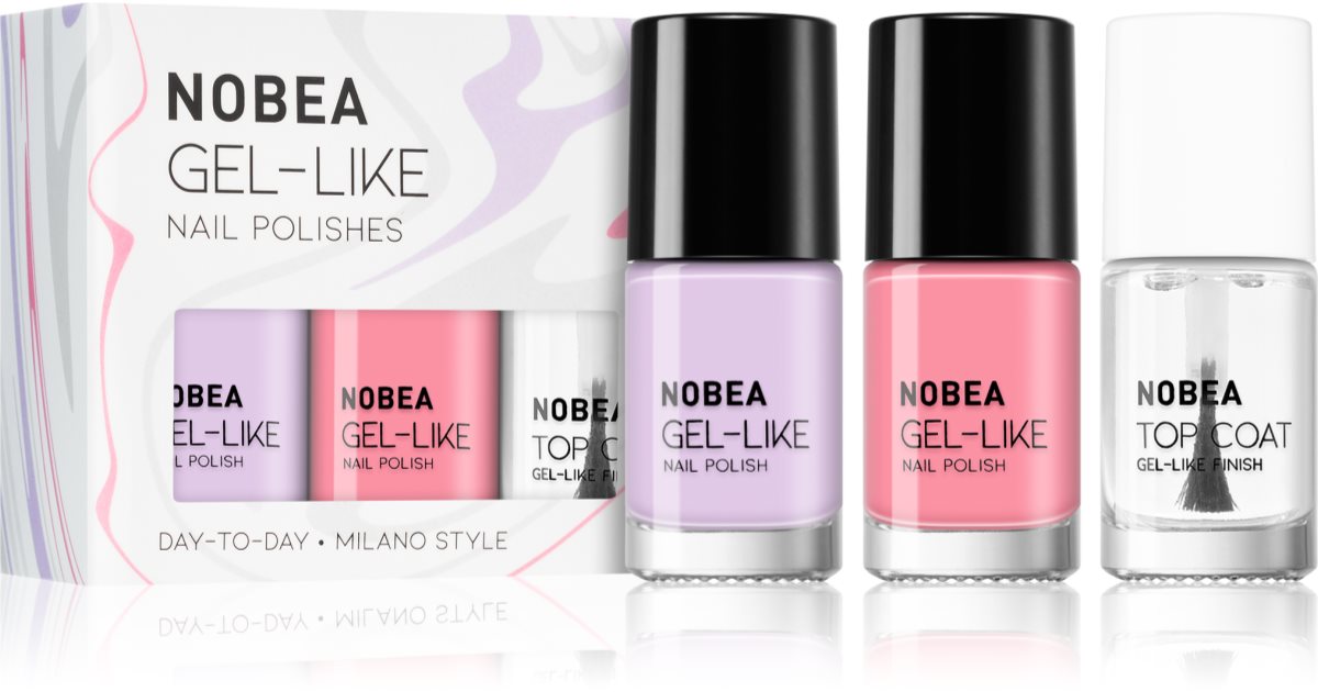 NOBEA Day-to-Day Milano Style nagų lakų rinkinys | notino.lt