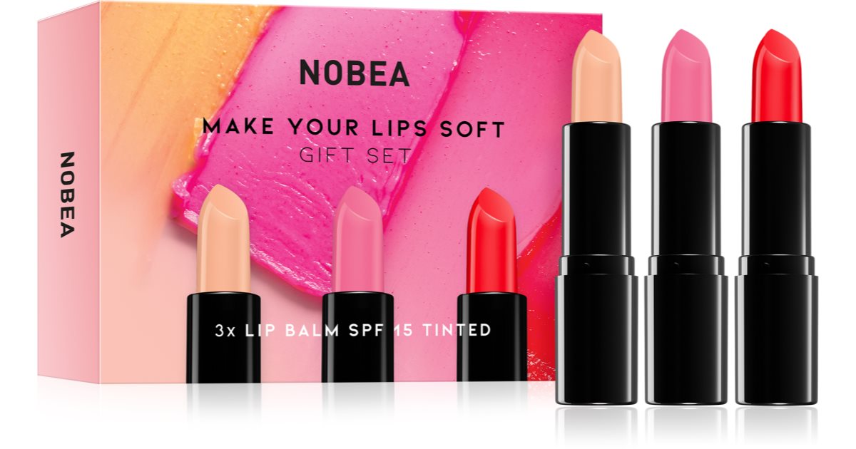 NOBEA Beauty Pleasure NOBEA Make Your Lips Soft Gift Set kit lèvres ...