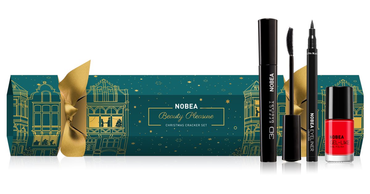 NOBEA Festive Beauty Pleasure Christmas Cracker Set Make-up Set Xmass ...