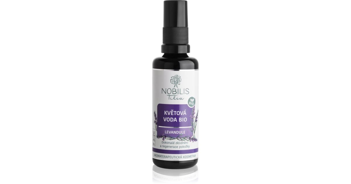 Nobilis Tilia Floral Water BIO Levandule lotion visage avec effets apaisants | notino.be