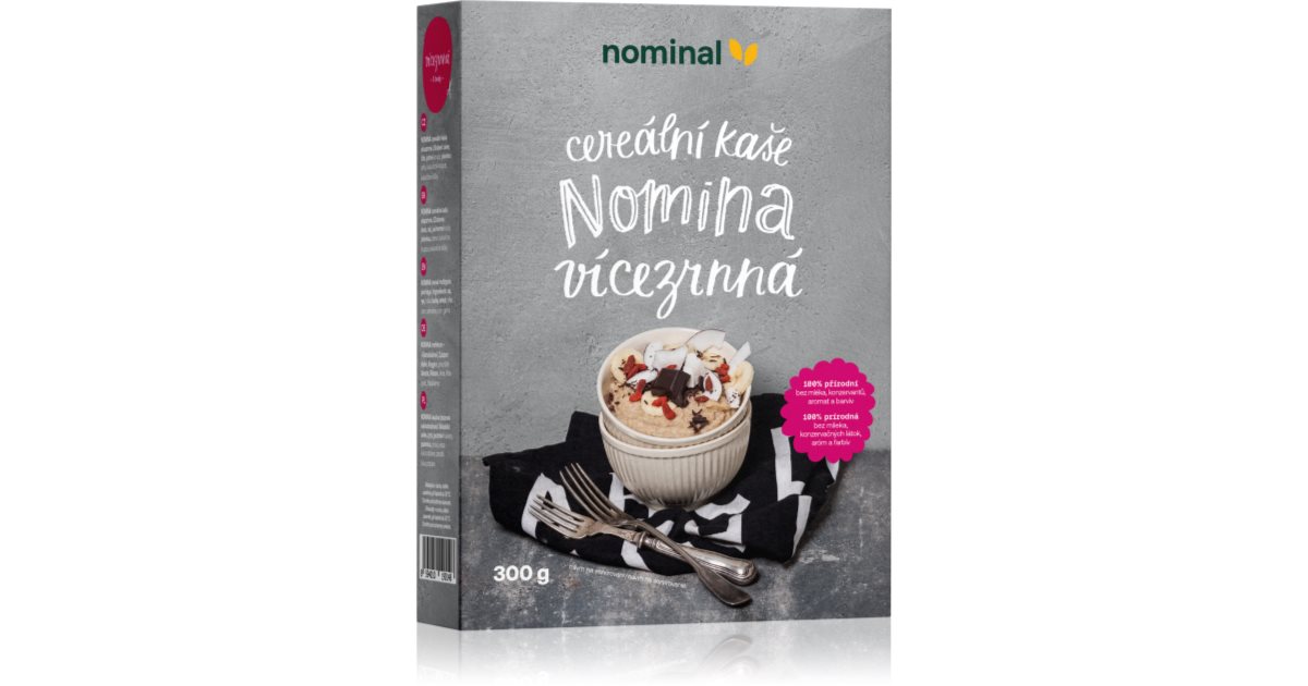Nominal Cereal porridge Nomina multigrain Instantpap | notino.nl