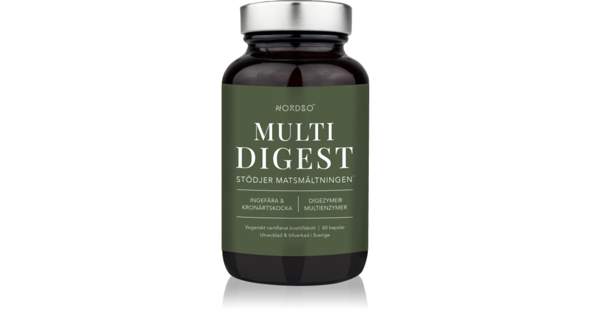 Nordbo Multi Digest kapsle pro podporu trávení | notino.cz