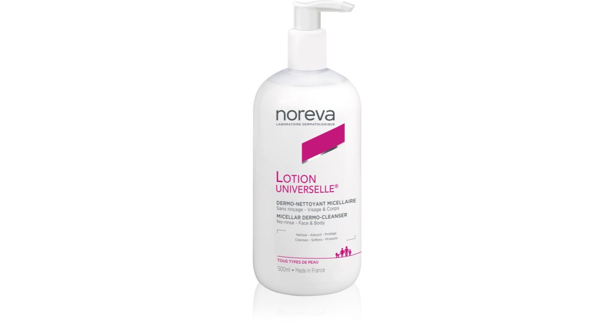 Noreva Lotion Universelle Micellar Dermo-Cleanser micelární mléko na ...