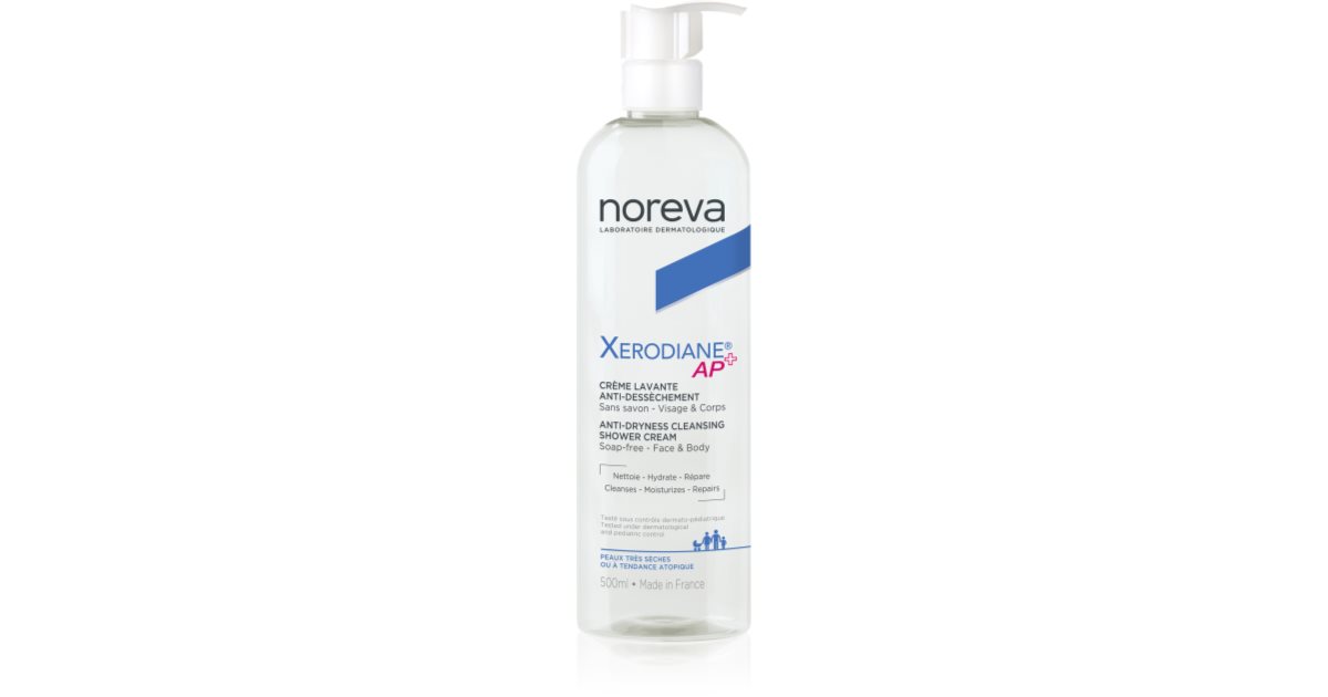 Noreva Xerodiane AP+ Anti-dryness Shower Cream Intensive Nourishing ...