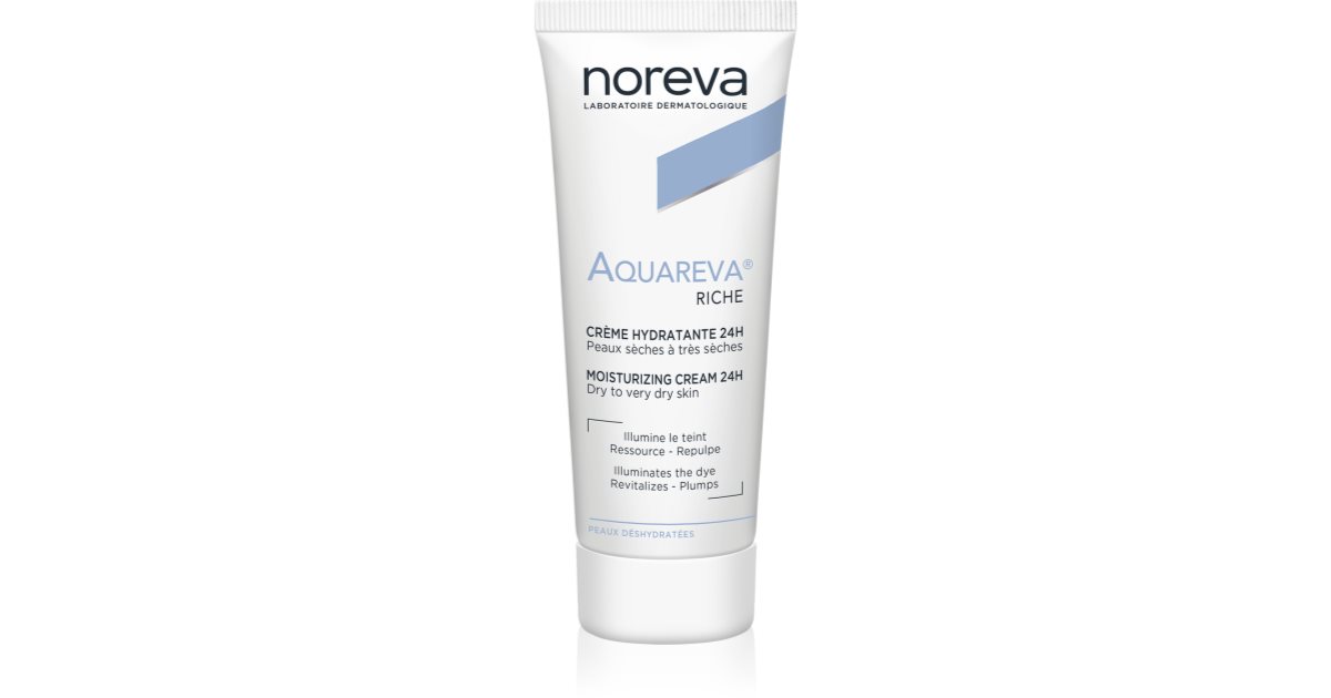Noreva Aquareva Rich Moisturizing Cream 24h nourishing cream for ...