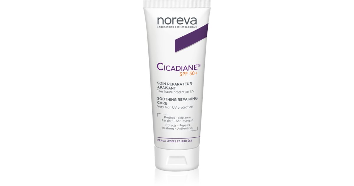 Noreva Cicadiane Soothing Repairing Care sunscreen for body and face ...