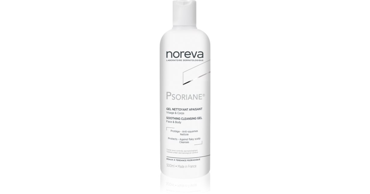 Noreva Psoriane Soothing Cleansing Gel gel nettoyant apaisant pour ...