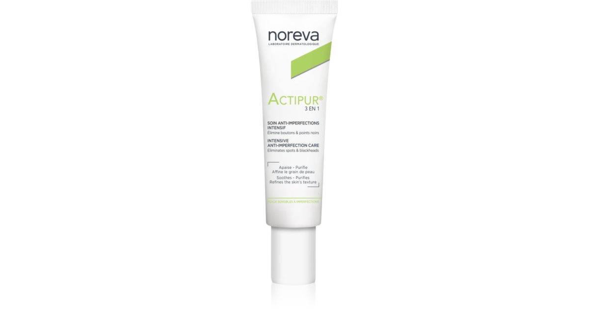 Noreva Actipur 3-in-1 Anti-Blemish Care Facial Care against ...