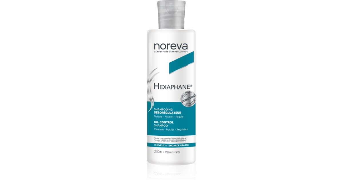 Noreva Hexaphane Oil Control Shampoo shampoo for oily scalp | notino.co.uk