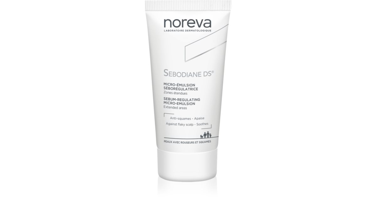 Noreva Sebodiane DS Sebum-Regulating Micro-Emulsion emulsja łagodząca ...