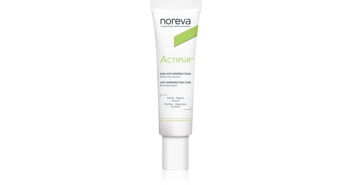 Noreva Actipur Anti-imperfection Care facial care to treat skin ...