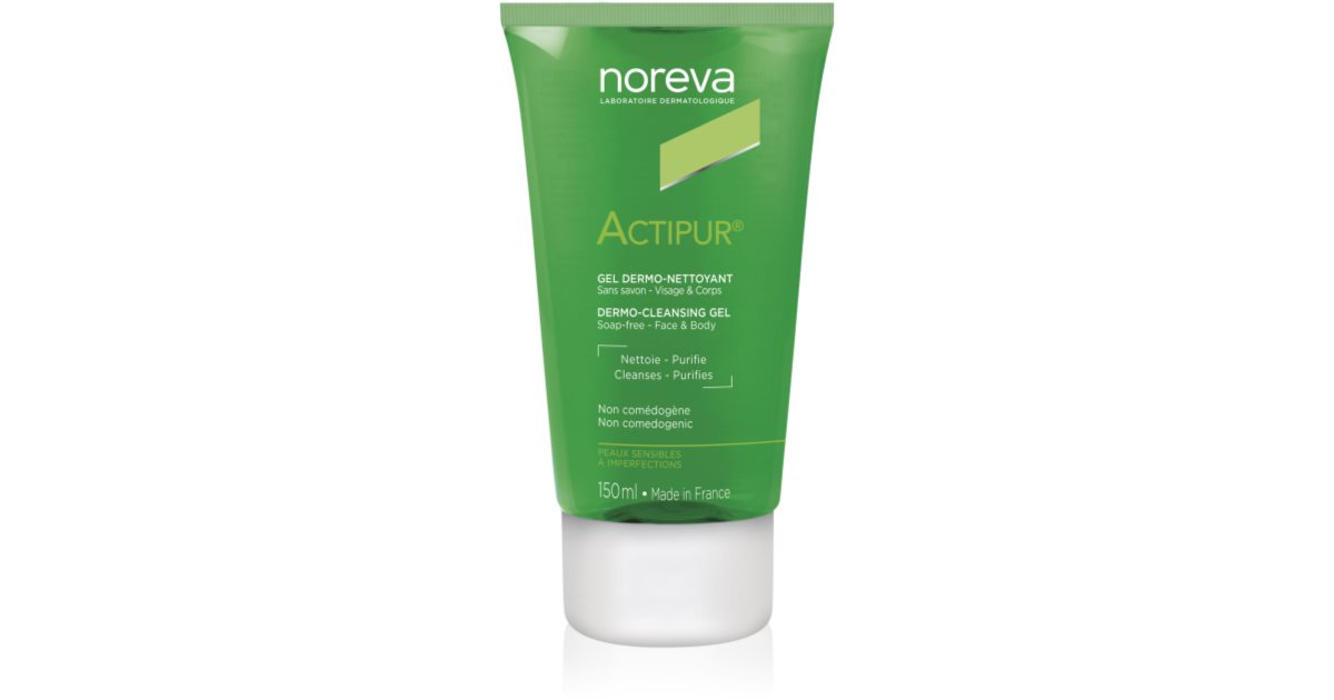 Noreva Actipur Dermo-Cleansing Gel gentle cleansing gel for sensitive ...