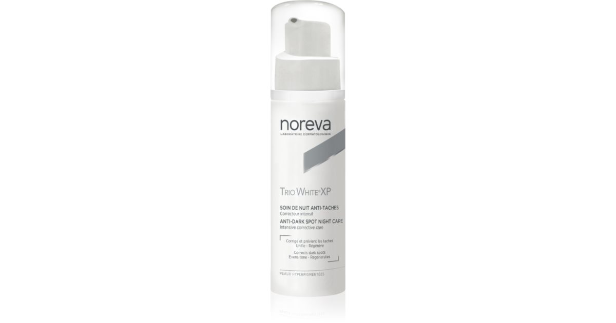 Noreva Trio White XP Anti-Dark Spot Night Care pigment spot cream night ...