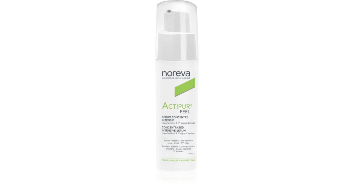 Noreva Actipur Peel Concentrated Intensive Serum exfoliating peeling ...