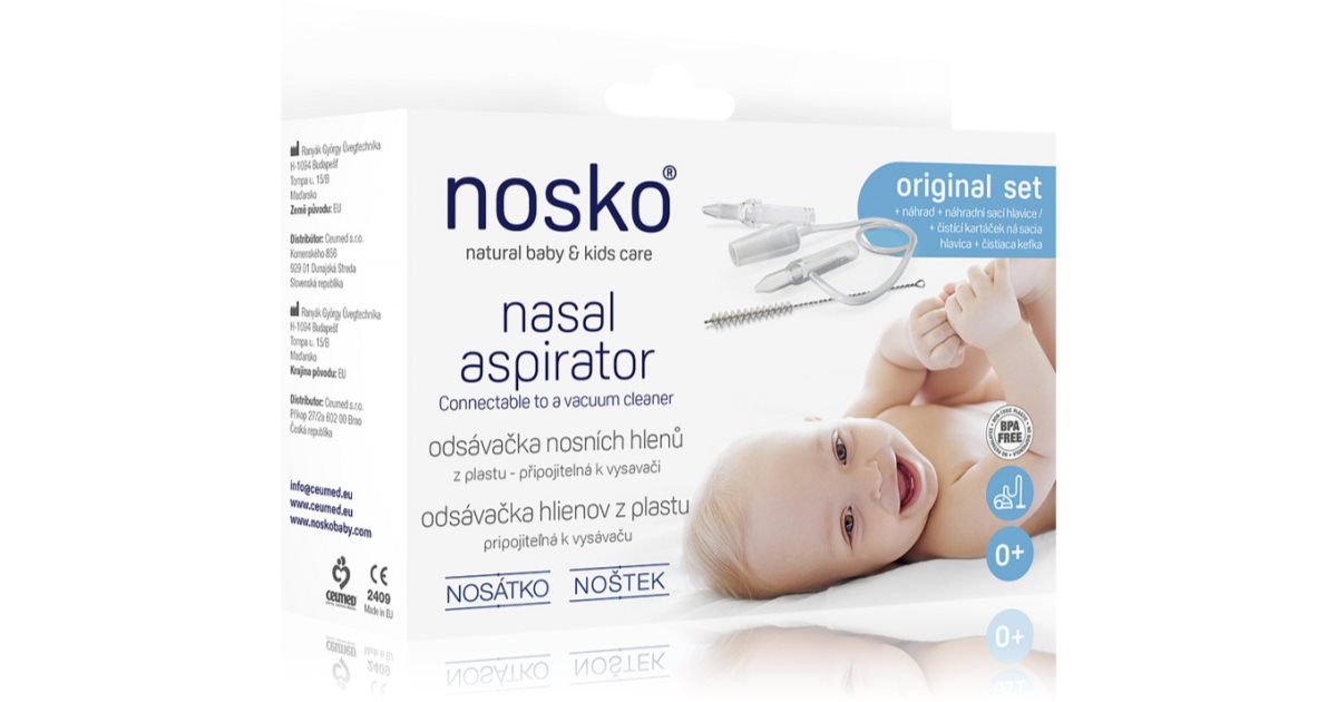 Nosko Plast nasal aspirator gift set | notino.ie