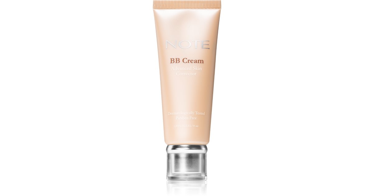 Note Cosmetique BB Advanced Skin Corrector moisturising BB cream SPF 15 ...