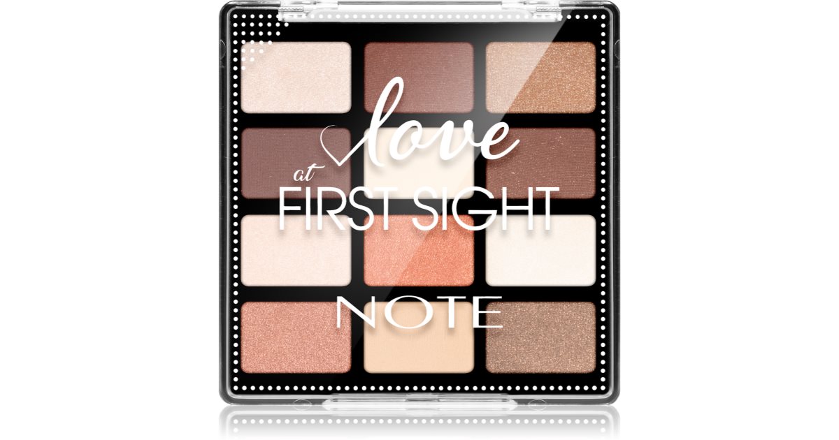 Note Cosmetique Love At First Sight eyeshadow palette | notino.co.uk