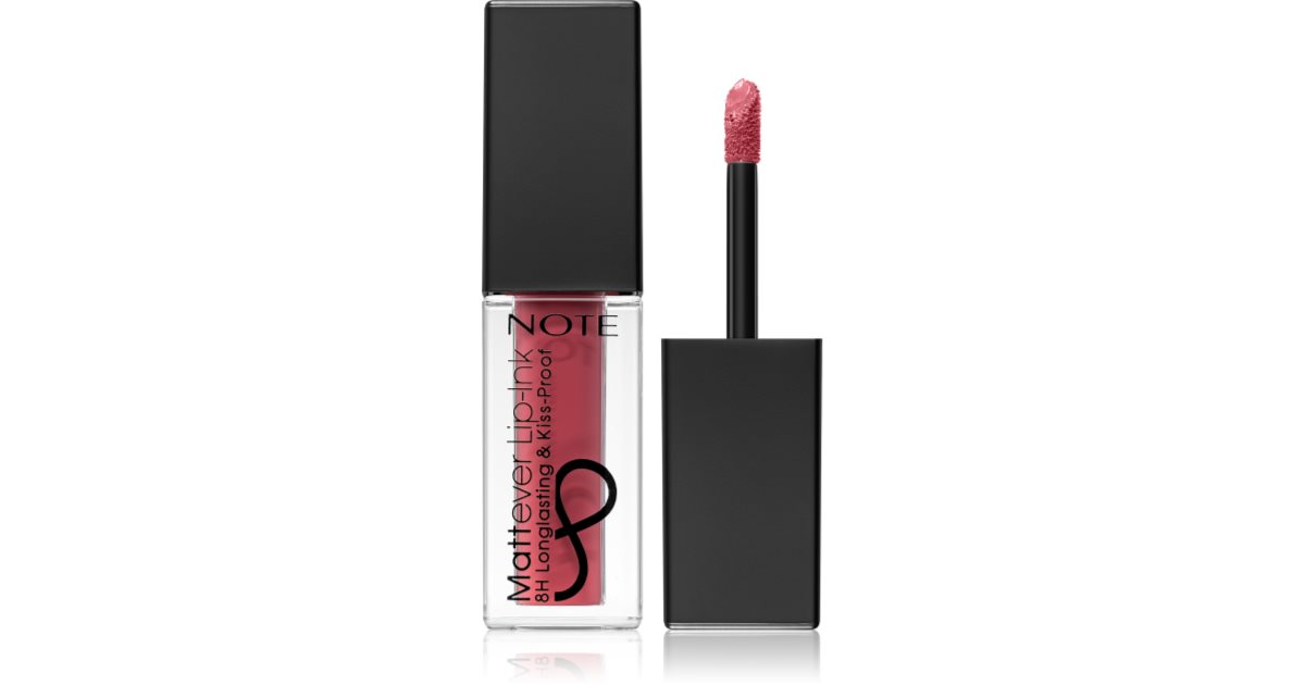 Note Cosmetique Mattever Lip-ink labial líquido con acabado mate ...