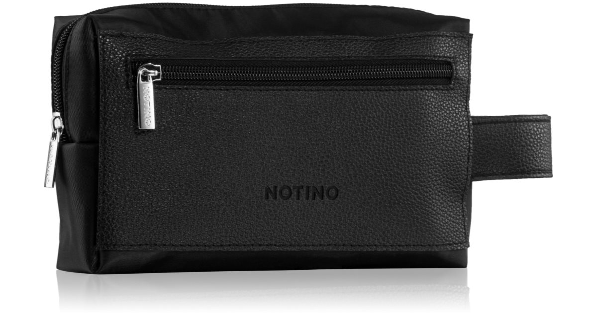 Notino Men Collection Cosmetic Pouch Men Black Small men s toiletry bag small notino