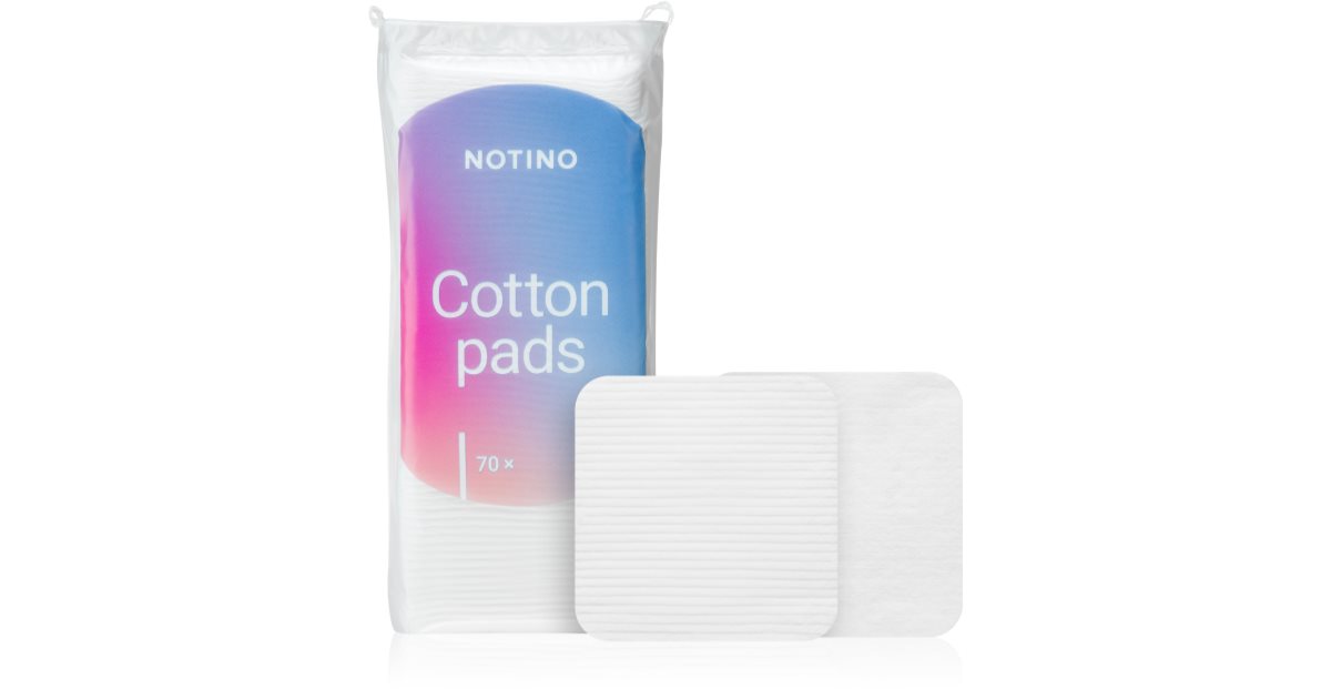 Notino Cotton Pads Large Cotton Pads Square Памучни тампони за ...