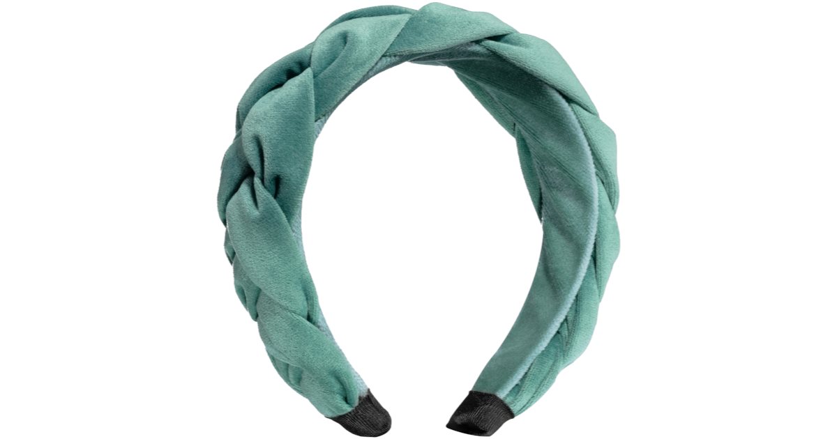 Notino Grace Collection Braided velvet headband bandolete para cabelo ...