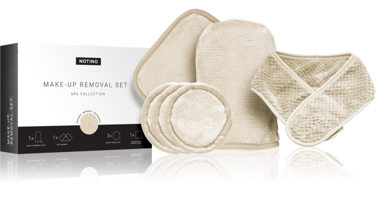 Notino Spa Collection Make-up removal set microfiber makeup remover set ...