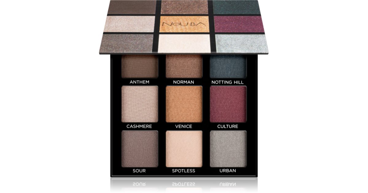 Nouba Eye Shadow Palette Urban Soul 3 palette de fards à paupières ...