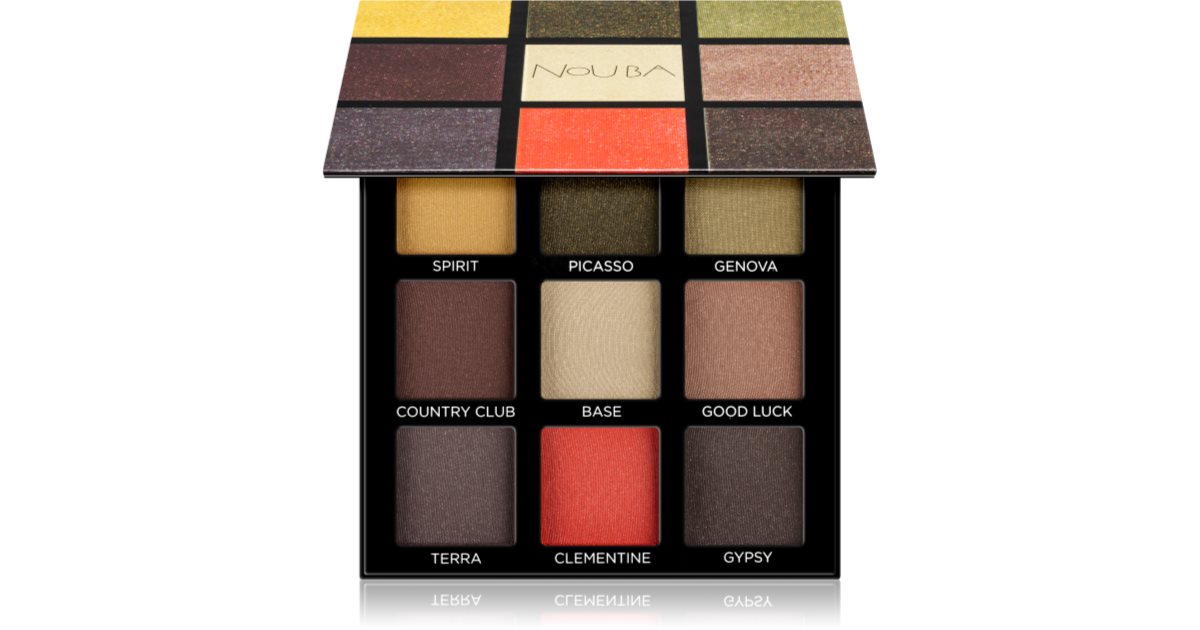 Nouba Eye Shadow Pallete Free Spirit N. 4 Palett för ögonskugga | notino.se