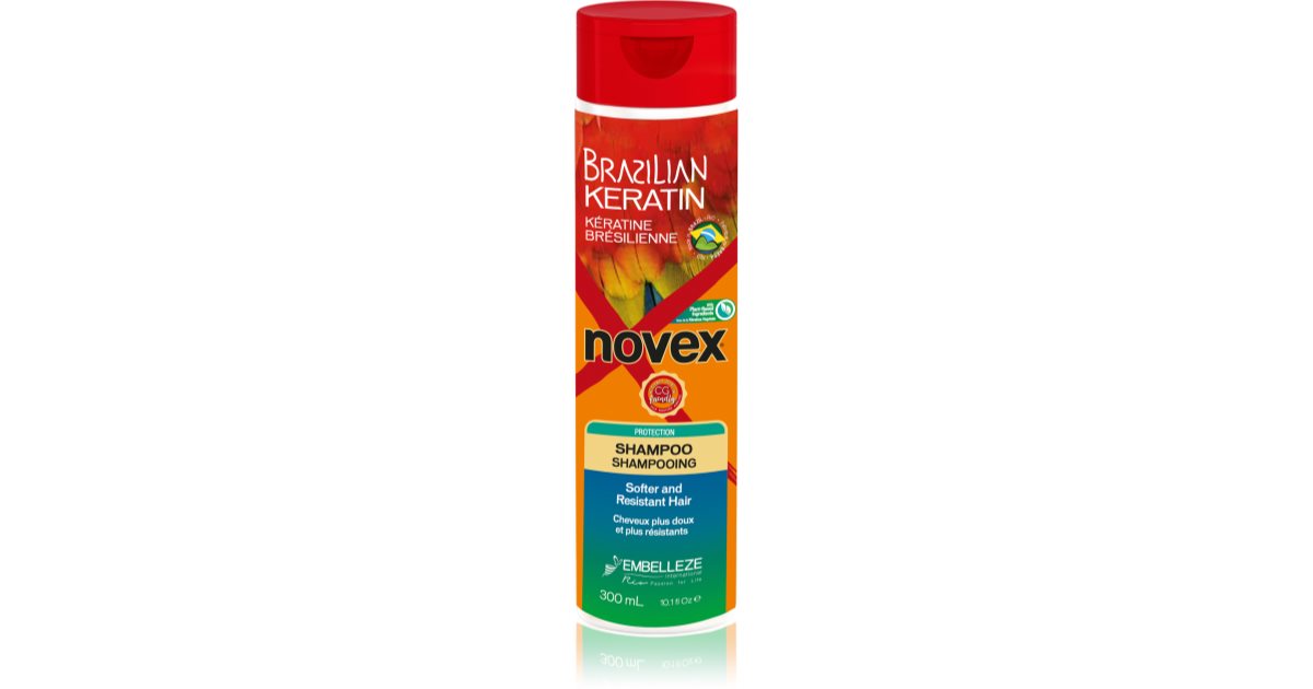 Novex Brazilian Keratin strengthening shampoo | notino.co.uk