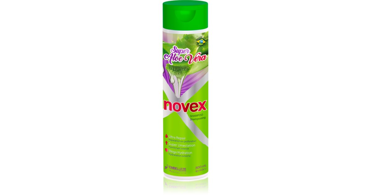 Novex Aloe Vera champú nutritivo para renovar y fortificar el cabello ...