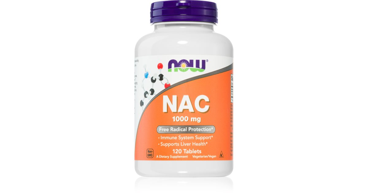 NOW Foods NAC 1000 mg | notino.pl