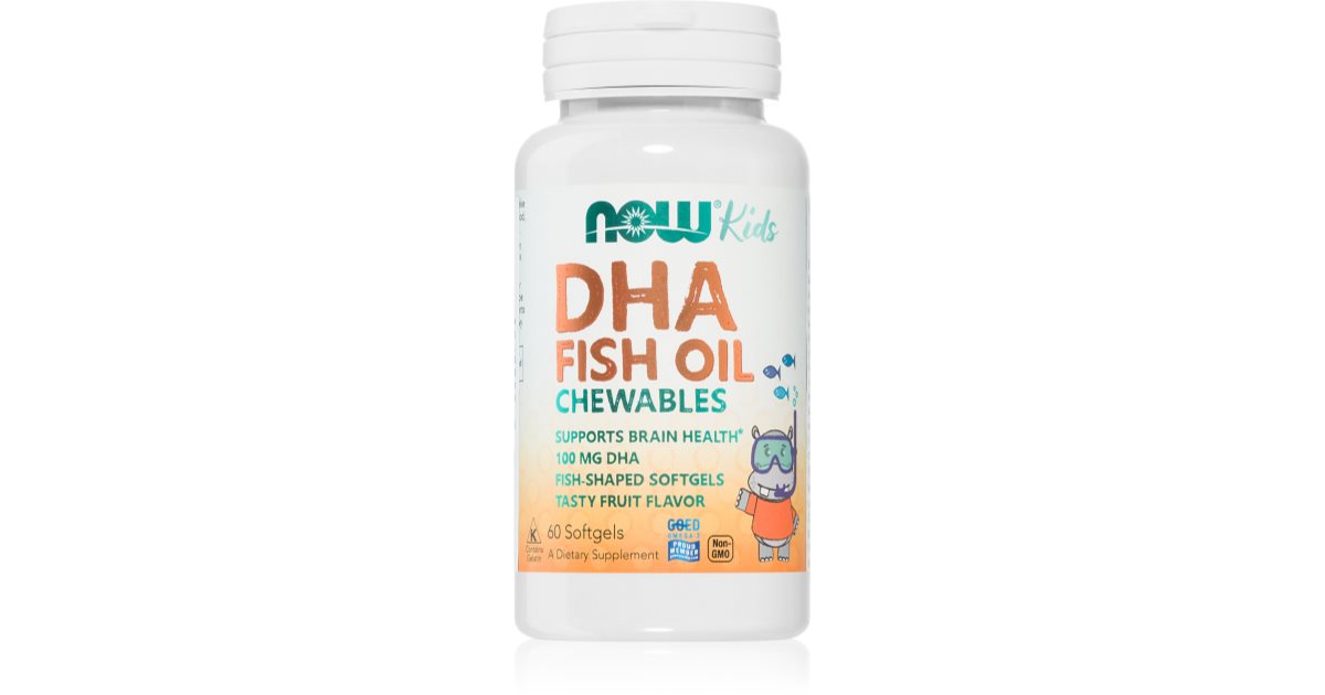 NOW Foods Kids DHA Fish Oil | notino.pl