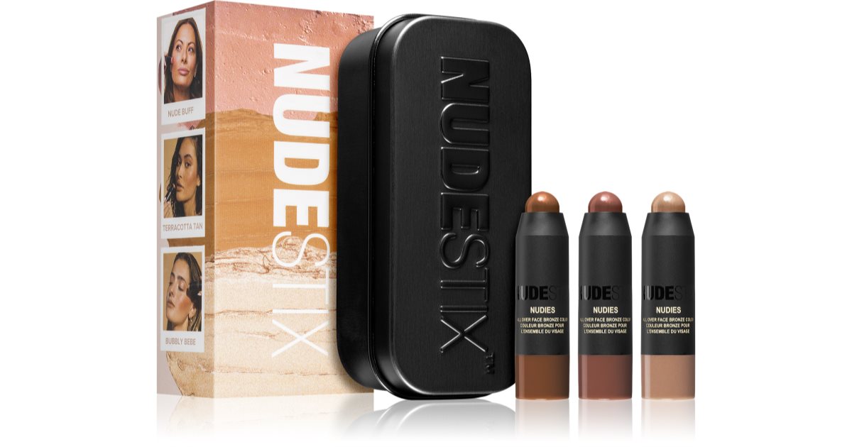 Nudestix Mini Soft & Warm Nudies set dekorativne kozmetike | notino.si