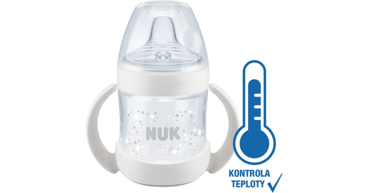 NUK Nature Sense biberon con maniglie | notino.it