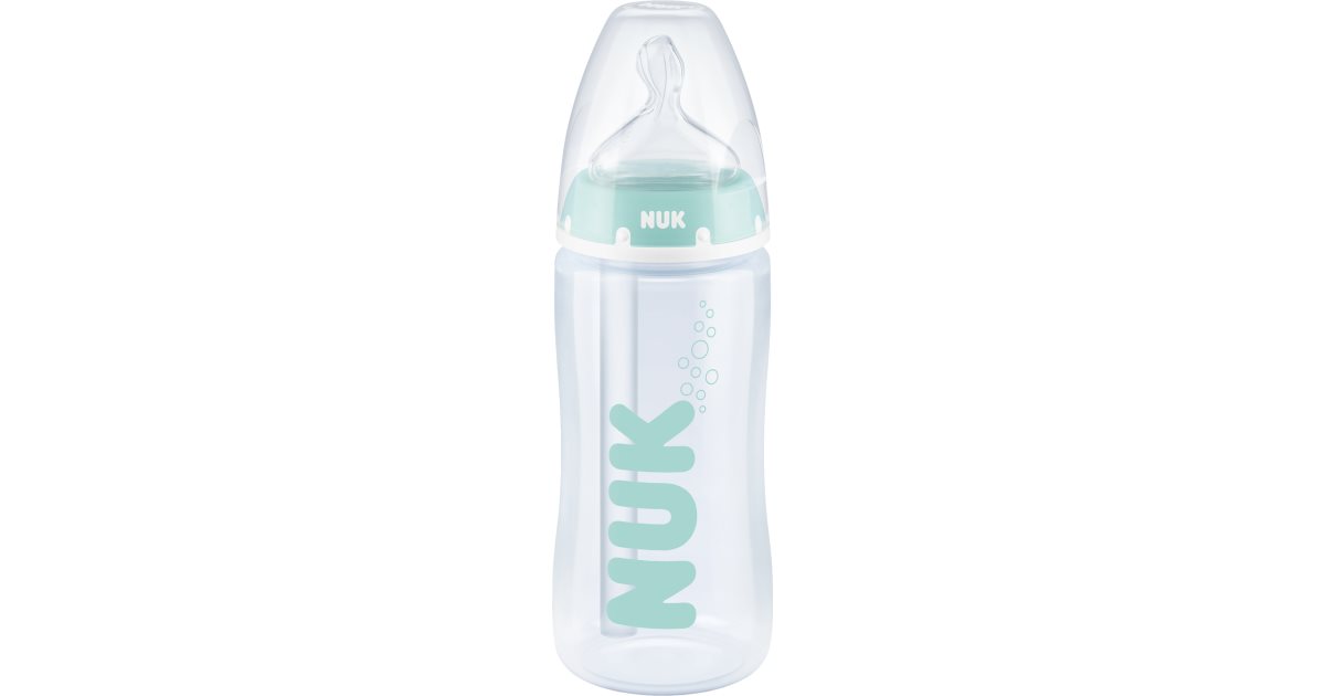 NUK First Choice + Anti-colic baby bottle with temperature control ...