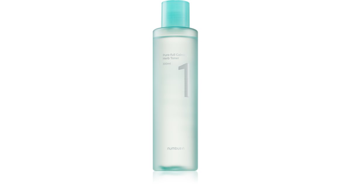 Numbuzin No. 1 Pure-Full Calming Herb Toner soothing facial toner for ...