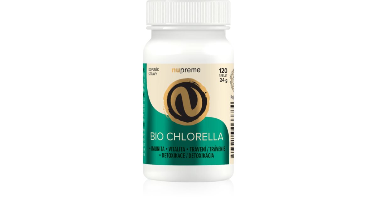Nupreme Chlorella BIO tablety pro podporu detoxikace organismu recenze ...