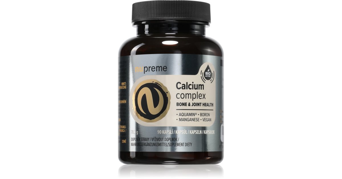 Nupreme Calcium Complex kapsle pro podporu zdraví kostí a kloubů ...