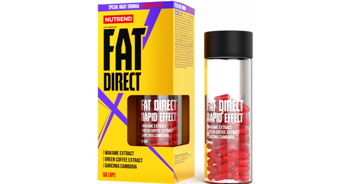 Nutrend Fat Direct kapsułki wspomagające spalanie tłuszczu