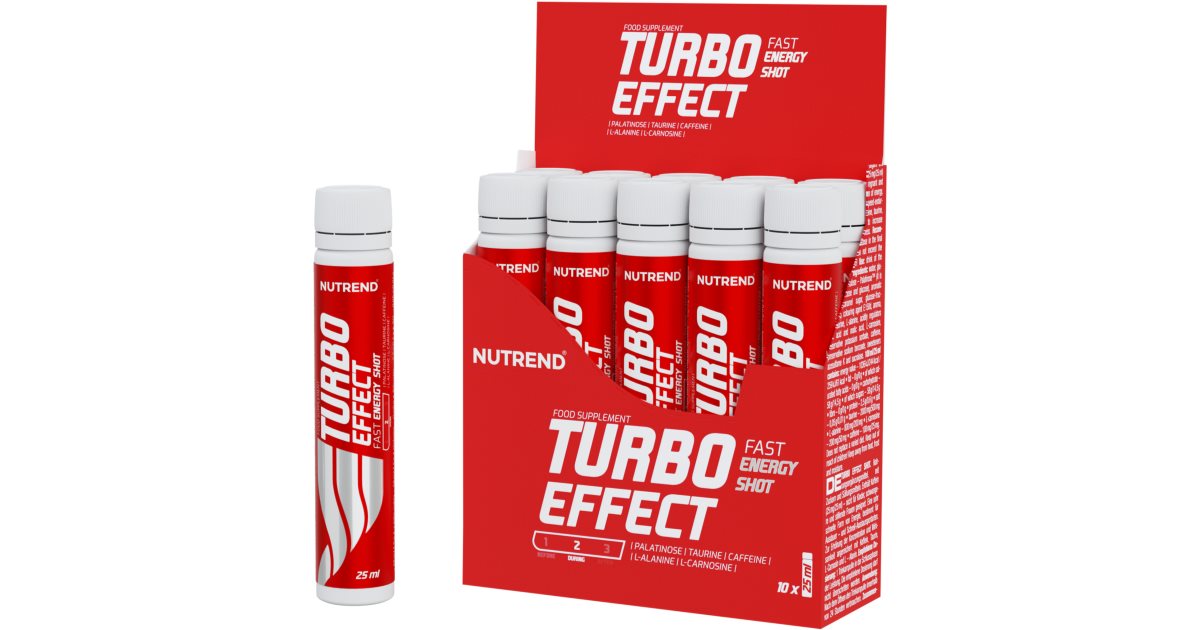 Nutrend Turbo Effect Shot Präparat zur Förderung von Sportleistungen ...