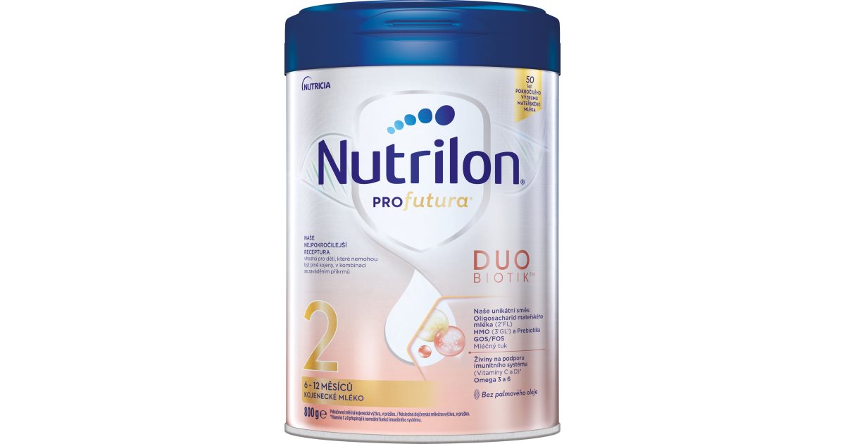Nutrilon Profutura Duobiotik 2 pokračovací kojenecké mléko | notino.cz