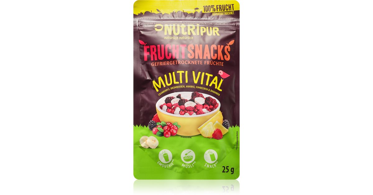 Nutripur Frucht Snacks Multi Vital Trockenfrüchte ️ notino.de