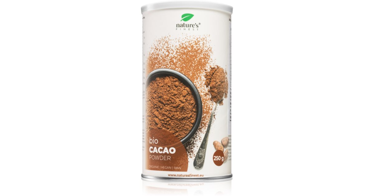Natures Finest Cacao Bio Pulver in BIO-Qualität | notino.at