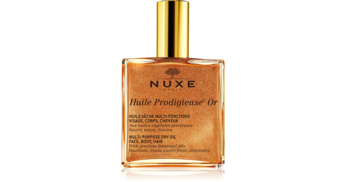 Nuxe Huile Prodigieuse Or Multi-Function Dry Oil with Shimmer for face, body and hair | notino.ie