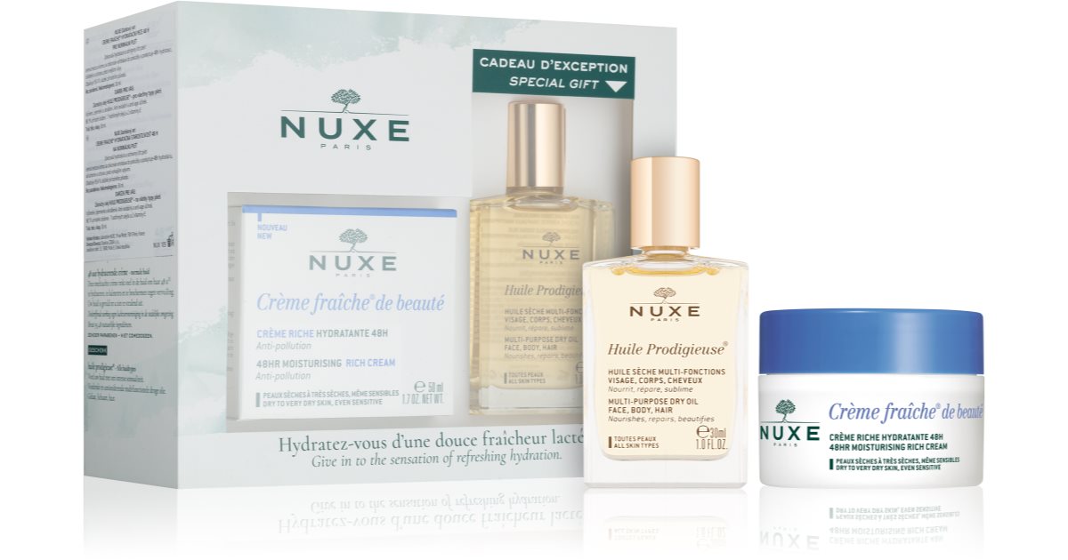 Nuxe Crème Fraîche de Beauté zestaw kosmetyków II. dla kobiet