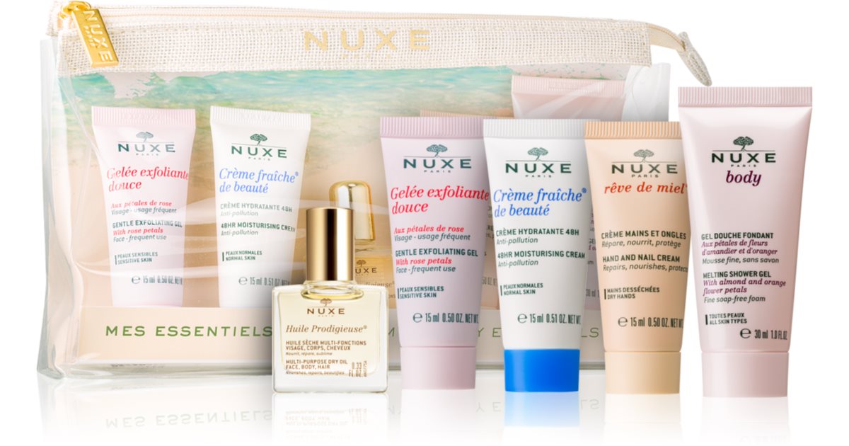 Nuxe My Beauty Essentials Travel-set I. (voor Gezicht en Lichaam ) voor ...