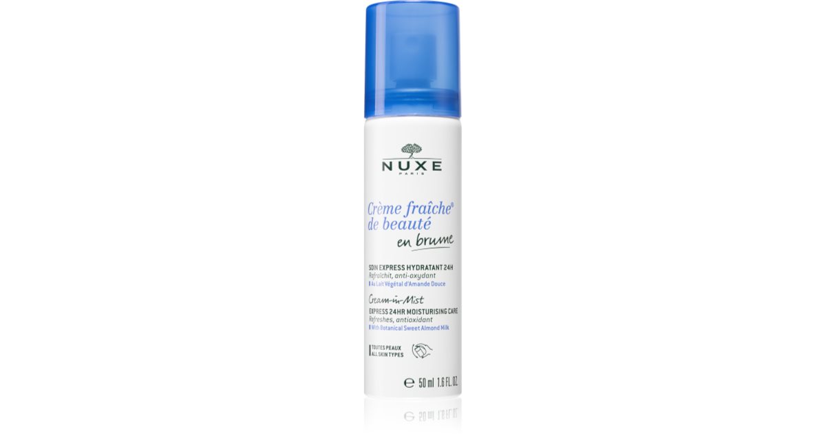 Nuxe Crème Fraîche de Beauté crema idratante rinfrescante in spray ...